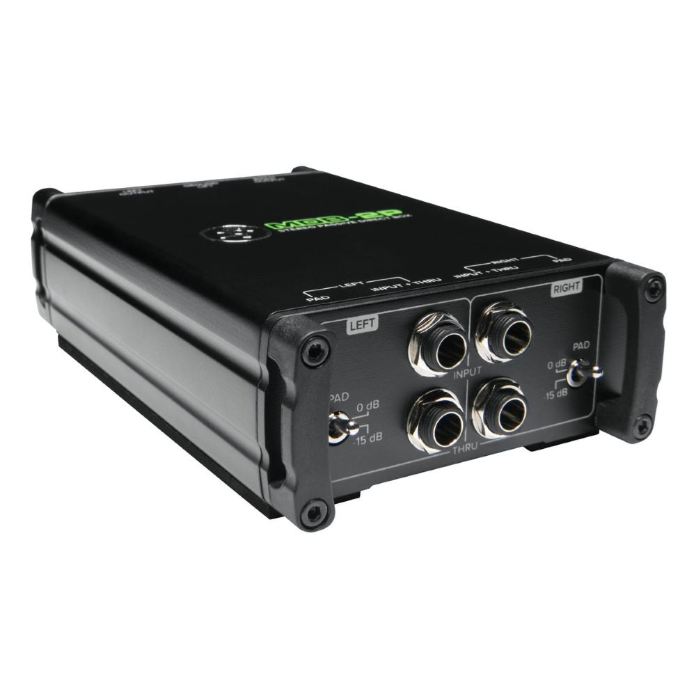 Mackie MDB-2P Stereo Passive Direct Box | Audiosaurus