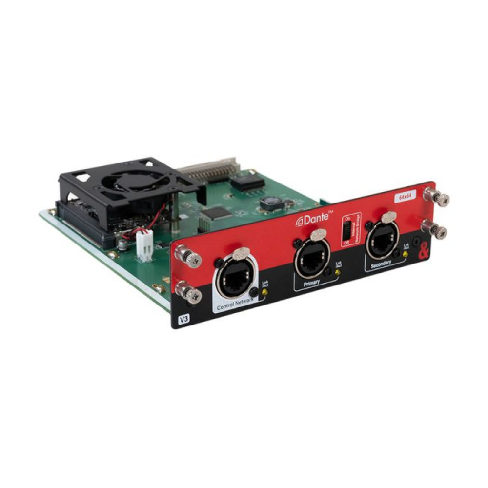Allen & Heath M-DL-DANT64-A Dante card for dLive / Avantis