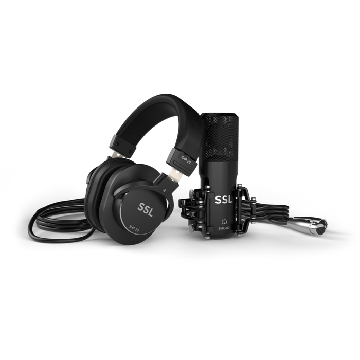 Solid State Logic Recording Pack: SSL 2+ Interface Bundle