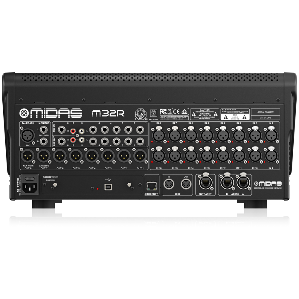 Midas M32R Live and Studio 40-channel Digital Mixer