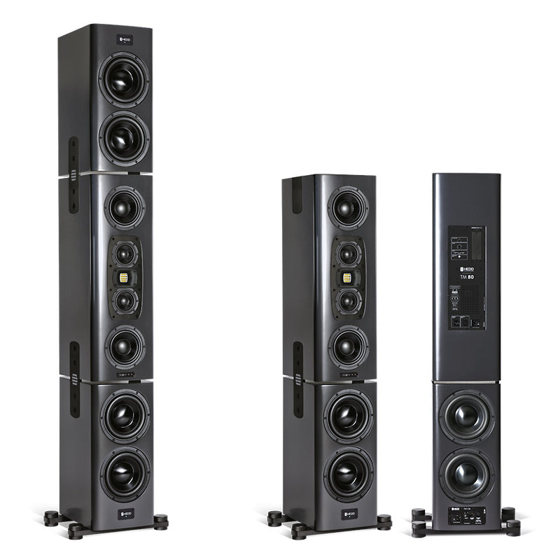 HEDD TM80 Tower Mains and TMS36 Subwoofers - Paired (Special Order)