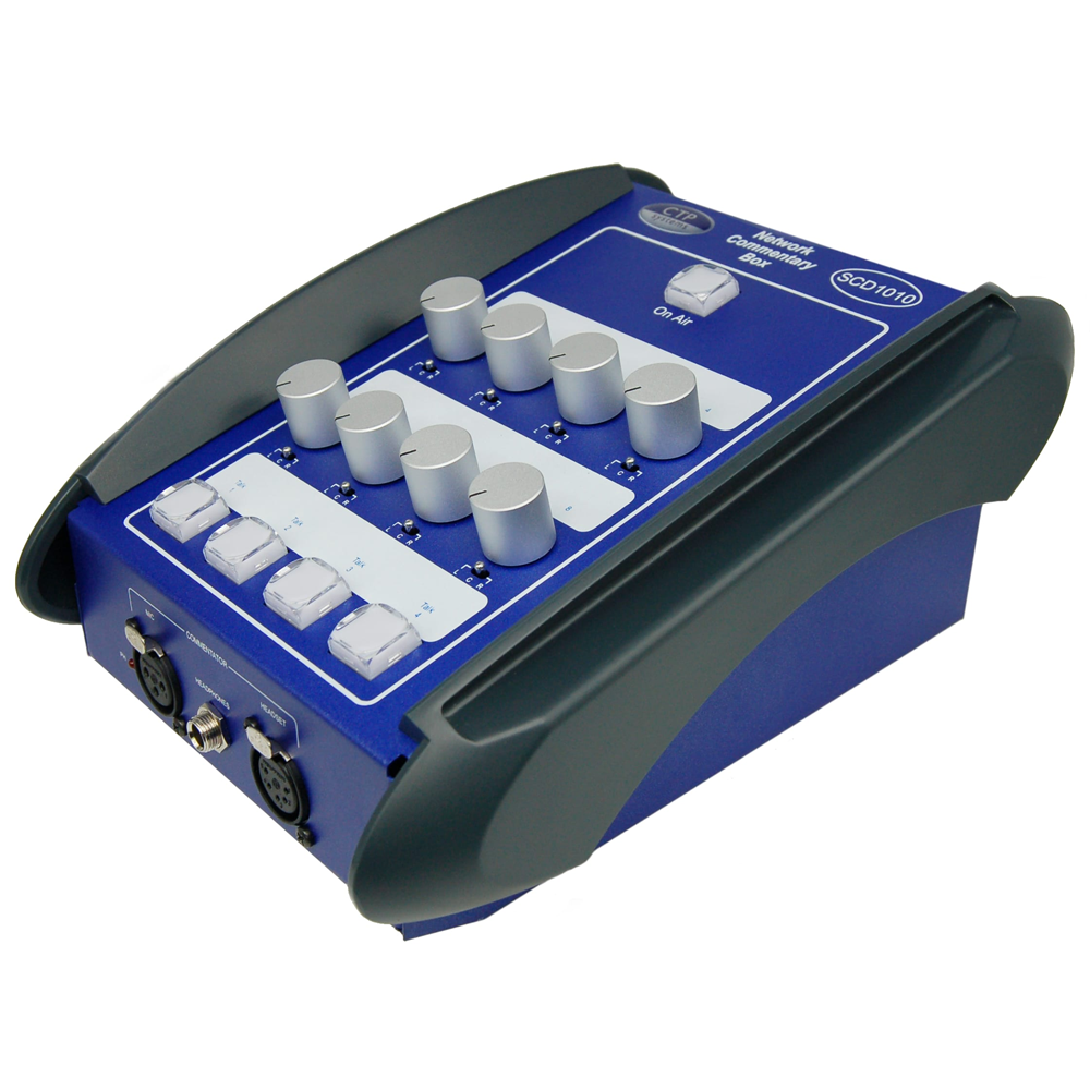 CTP Systems SCD1010 Dante™ enabled Commentary Box - Check price and av