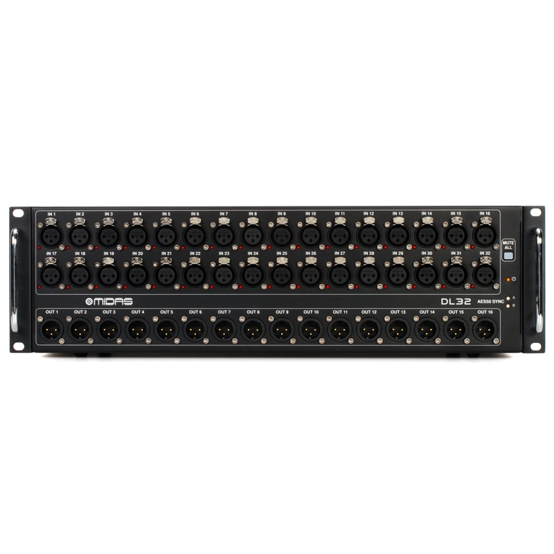 Midas M32R Live Digital Mixer with DL32 Stage Box Bundle