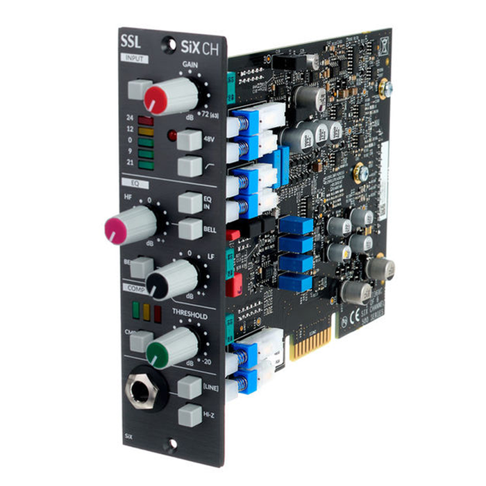 Solid State Logic SiX Channel 500 Series Channel Strip