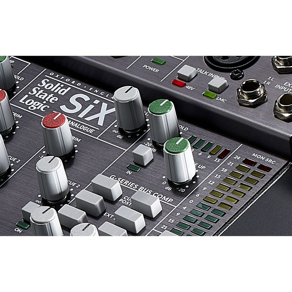 Solid State Logic SiX Desktop Mixer with Carry Case | Audiosaurus