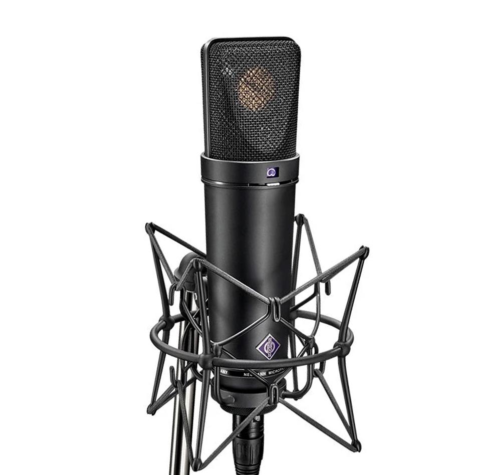 Neumann U87 Ai Matte Black Studio Set with Mogami 5 meter cable ...