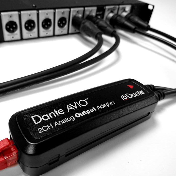 Audinate AVIO Dante 2 Channel Analogue Output Adapter